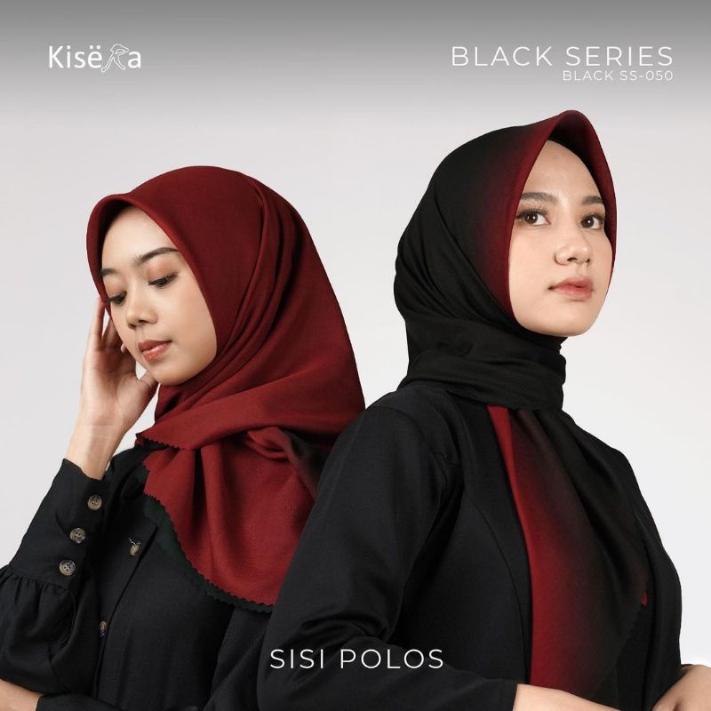 Jual Kisera Kerudung Hijab 2 Warna dengan 1 sisi Polos & 1 sisi Motif ...