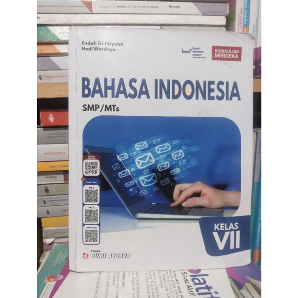 Jual BUKU BAHASA INDONESIA KELAS 7/VII/1 SMP/MTS BUMI AKSARA KURMER KURIKULUM MERDEKA | Shopee ...
