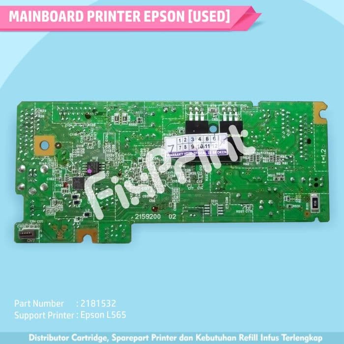 Jual Mainboard Printer Epson L565 L565, Motherboard Epson L565 Original ...