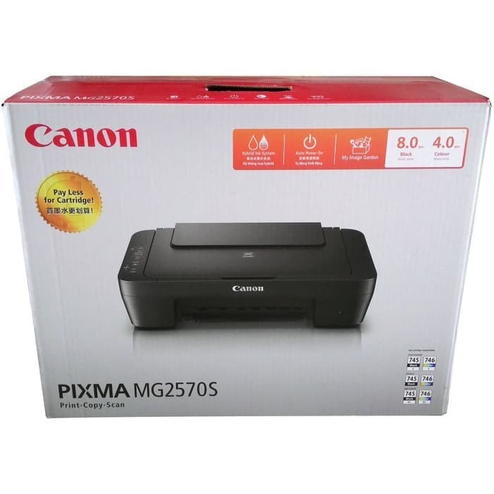 Jual Printer Canon Pixma Mg2570S Print, Scan, Copy New Star | Shopee ...
