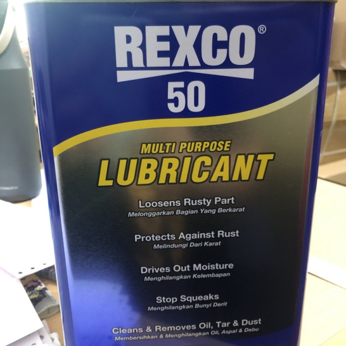 Jual REXCO 50 LUBRICANT GALON 3,8LITER | Shopee Indonesia