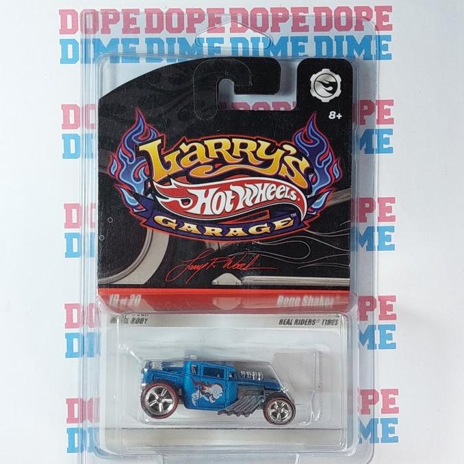 Jual Hot Wheels Larry's Garage Bone Shaker Skull Tampo Biru | Shopee Indonesia