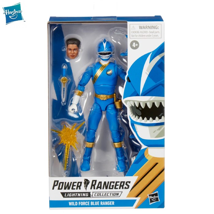 Jual POWER RANGERS Lightning Collection Wild Force Blue Shark Ranger ...