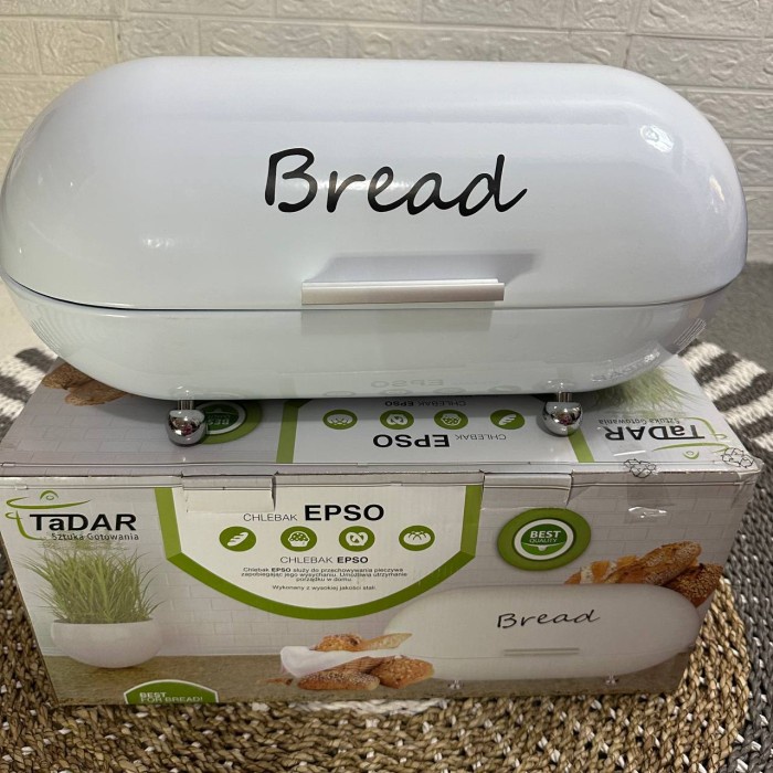Jual Promo Bread Box Tempat Penyimpanan Roti Wadah Penyimpanan Makanan ...
