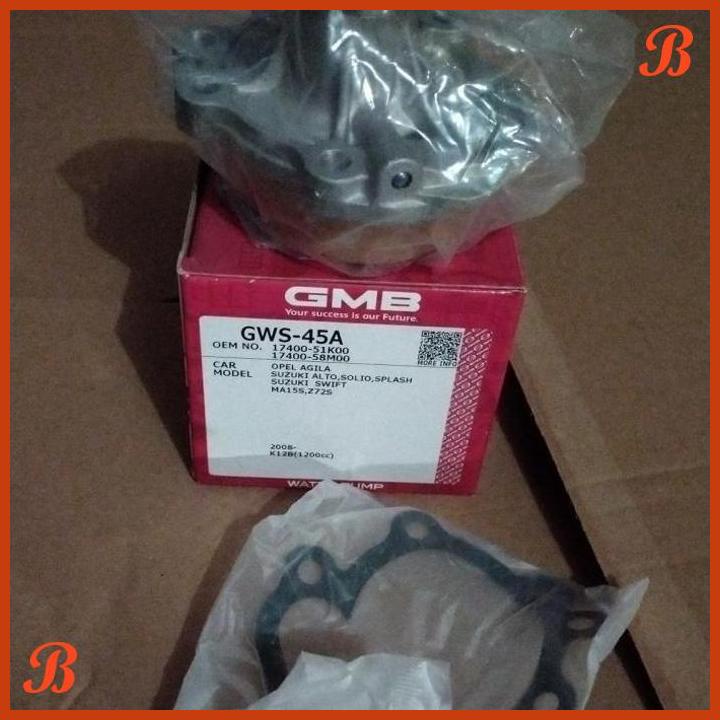 Jual WATER PUMP POMPA AIR SUZUKI ERTIGA MERK GMB ORIGINAL JAPAN GWS-45 | SUM | Shopee Indonesia