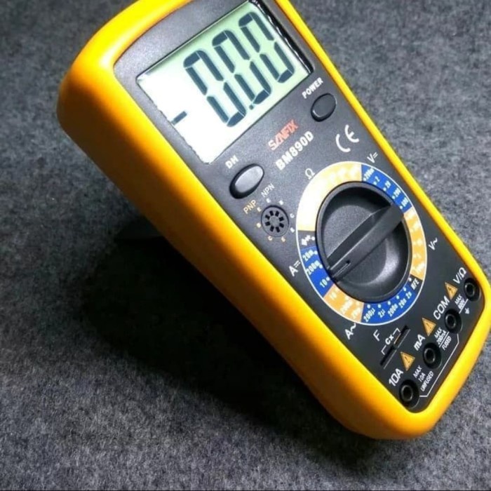 Jual [New] Multimeter Multitester Digital Sanfix Bm890D Terbaik ...