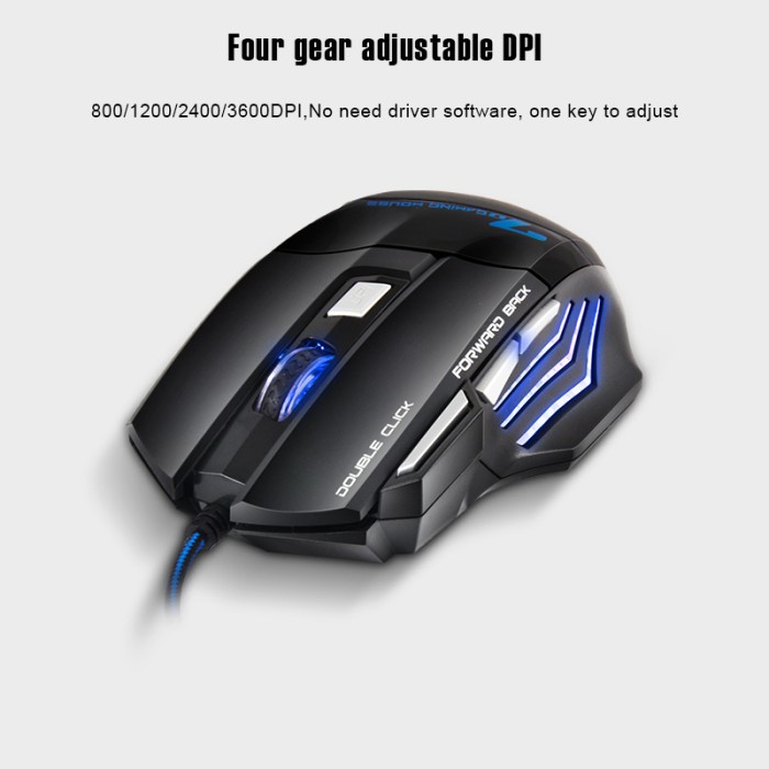 Jual Sage Mouse Gaming Usb Led Type - X7 Garansi Resmi 1 Thn | Shopee ...