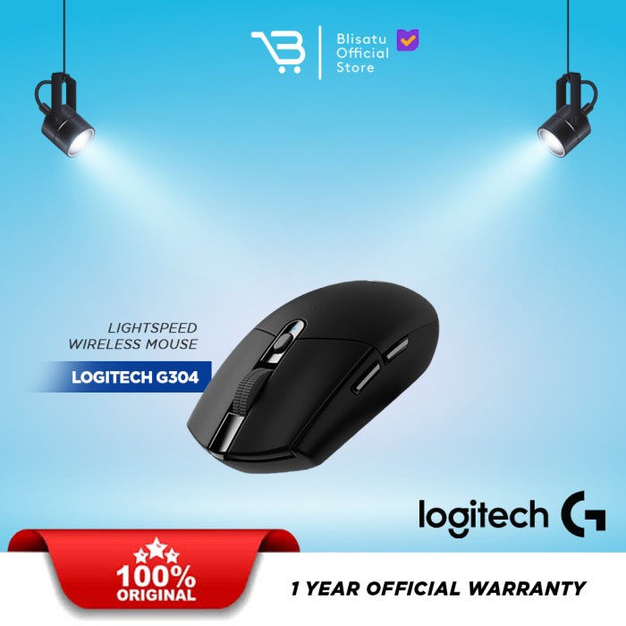 Jual Logitech G304 Lightspeed Wireless Mouse | Shopee Indonesia