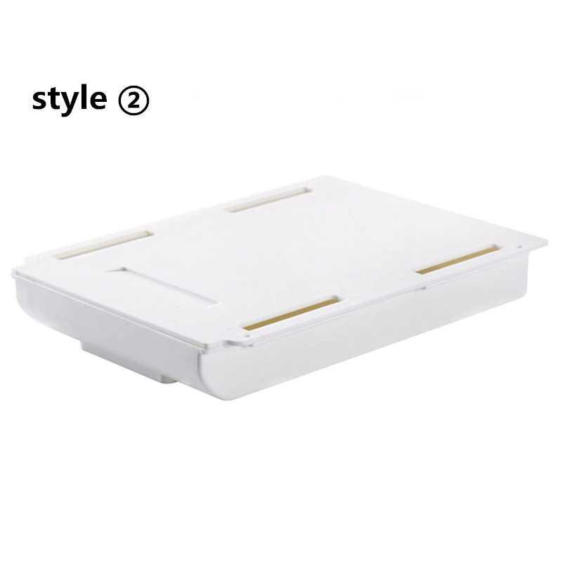 Jual Laci Meja Hidden Storage Box Case Desk Sticky Adhesive - STA05 ...