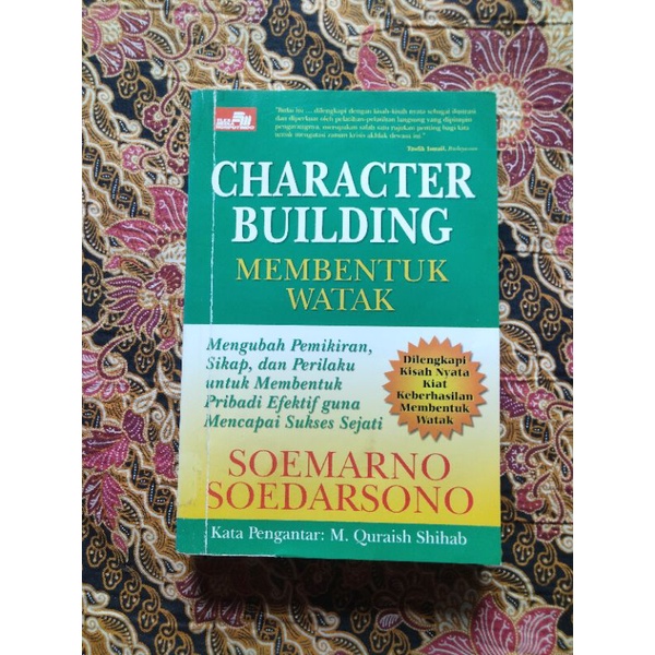 Jual Buku Pengembangan Diri, CHARACTER BUILDING Membentuk Watak ...