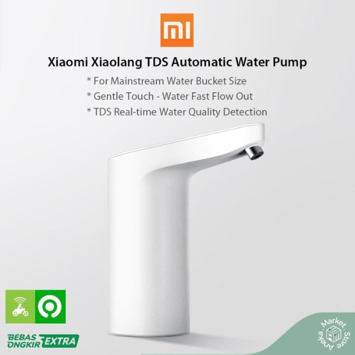 Jual POMPA GALON XIAOMI MIJIA TDS ELEKTRIK AUTOMATIC ELECTRIC WATER ...