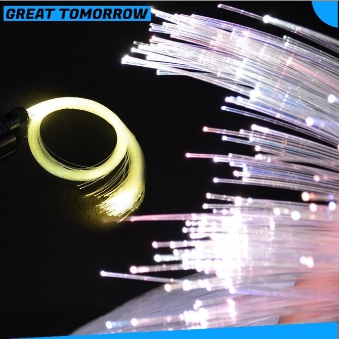 Jual Gt Kabel Fiber Optik Lampu Led 50M Pmma 0.75 / 1 / 1.5 / 2Mm ...