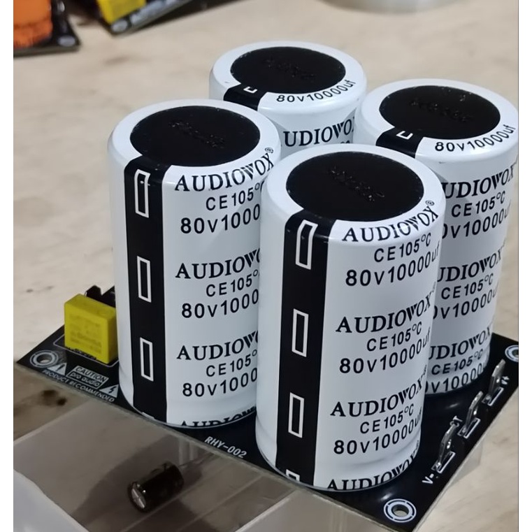 Jual KIT PSU 4 ELCO 10000UF 80V AUDIOVOX untuk power ampli class ab ...