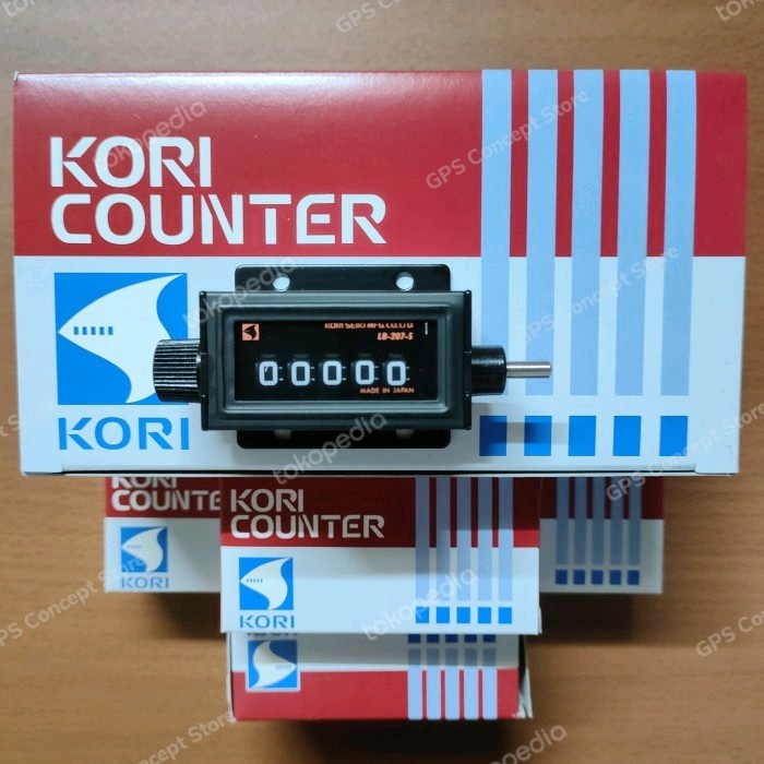 Jual Disc!! KORI SEIKI Mechanical Revolution Counter Type LB-207-5 LB-5 ...