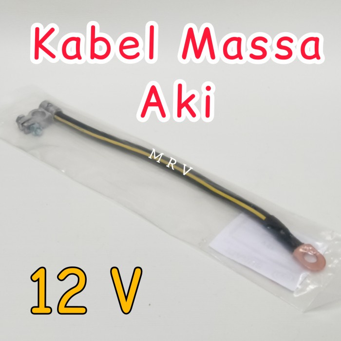 Jual kabel massa aki mobil jenis skun & kepala aki ns40 12v 30cm f4km ...