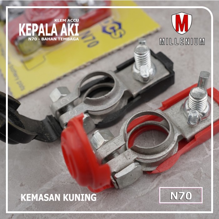 Jual Terminal Kepala Aki Mobil Klem Accu N70 DCS Tembaga Kecil ...
