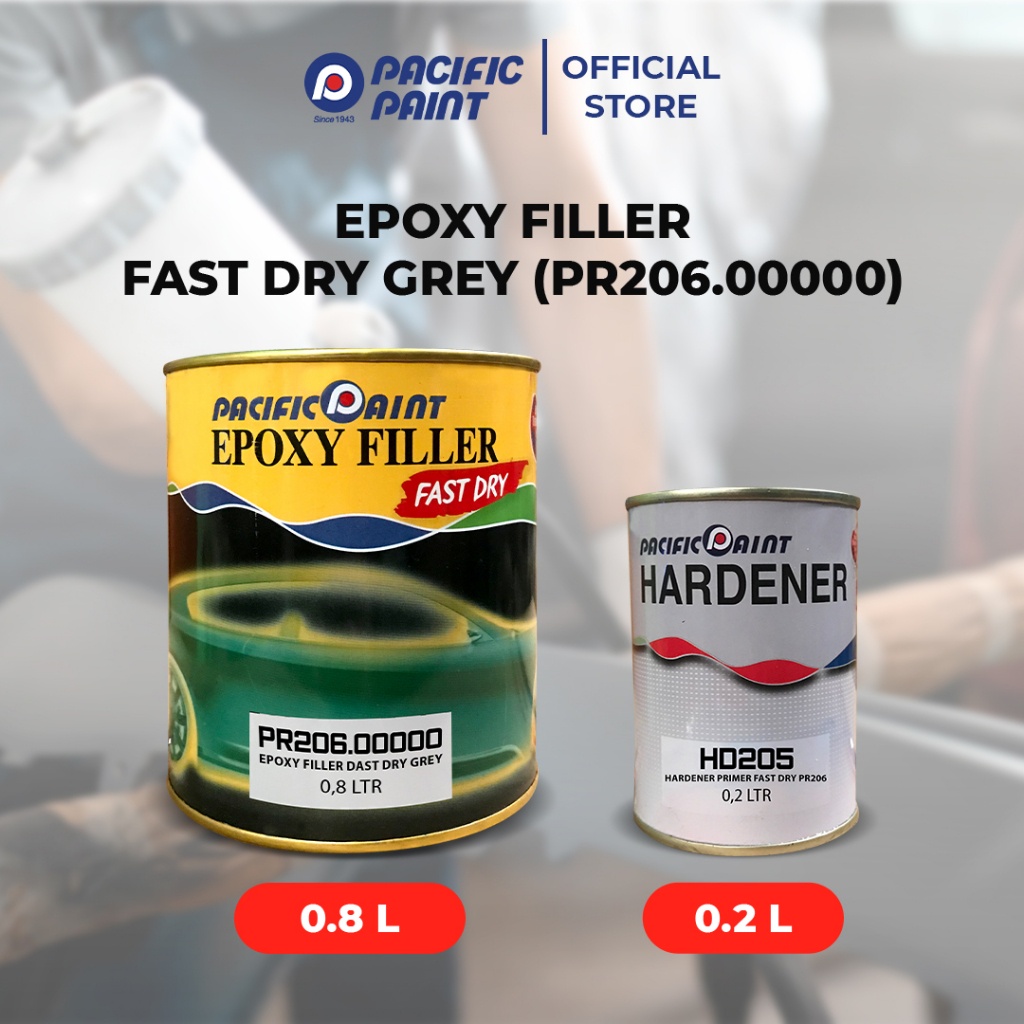 Jual EPOXY FILLER FAST DRY GREY (PR206.00000) | Shopee Indonesia