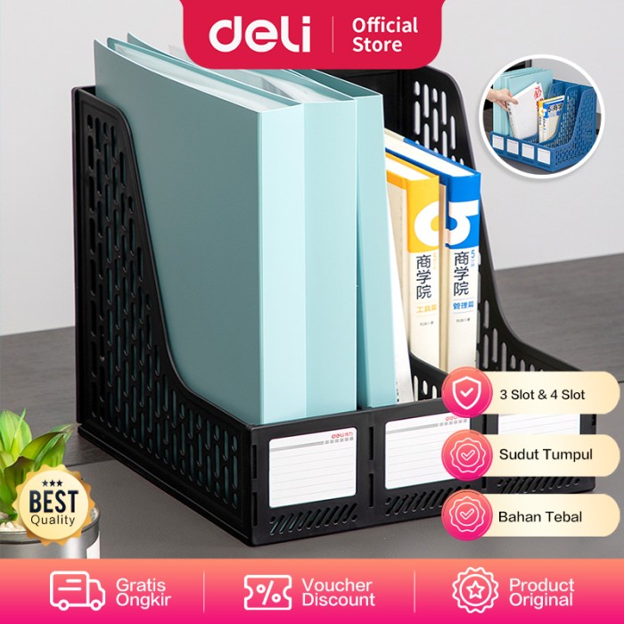 Jual Deli Magazine Container / File Tray / Box File Tempat Dokumen ...