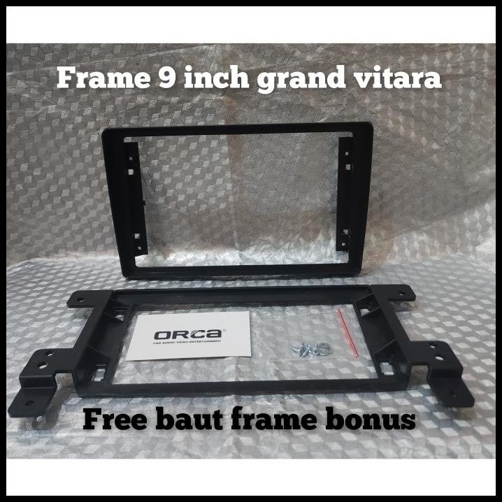 Jual GRATIS ONGKIR FRAME HEAD UNIT ANDROID 9 INCH MOBIL GRAND VITARA ...