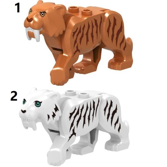 Jual Ice Age Diego Saber tooth Sabertooth Tiger Macan Minifigure Brick ...