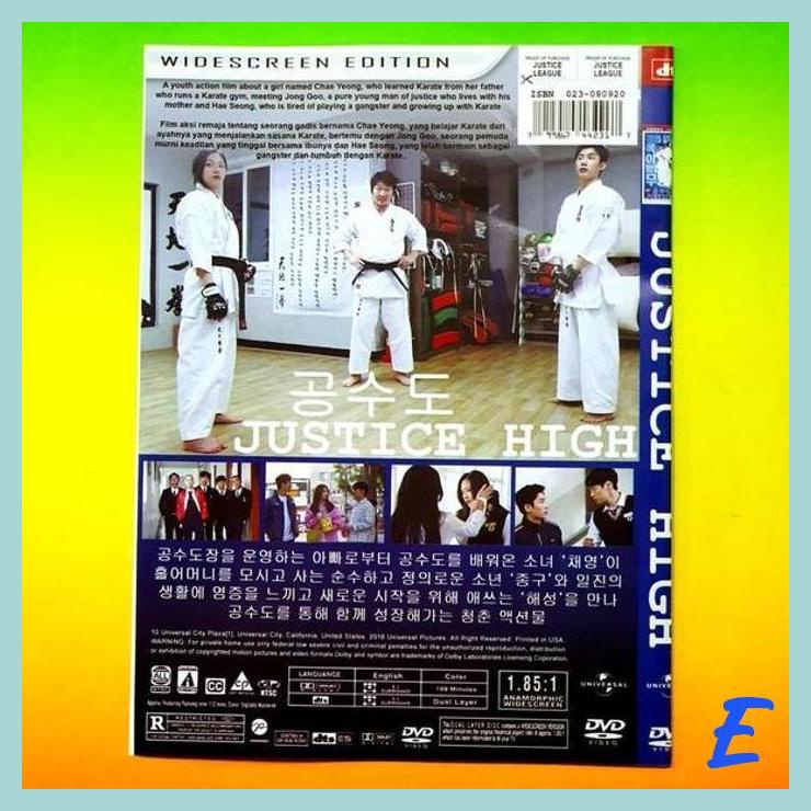 Jual | HNP | KASET DVD FILM BARU KOMEDY MOVIE KOREA JUSTICE HIGH ...