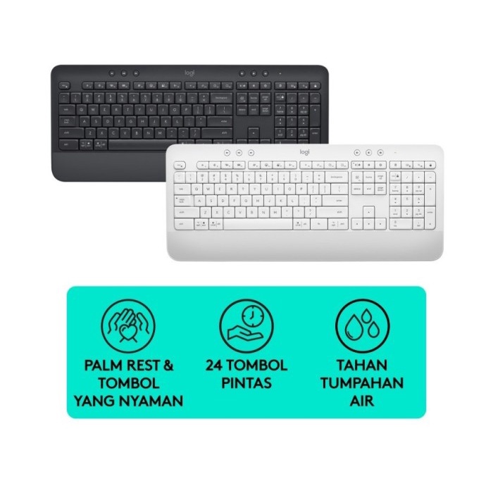 Jual Logitech Signature K650 Keyard Wireless - K 650 | Shopee Indonesia