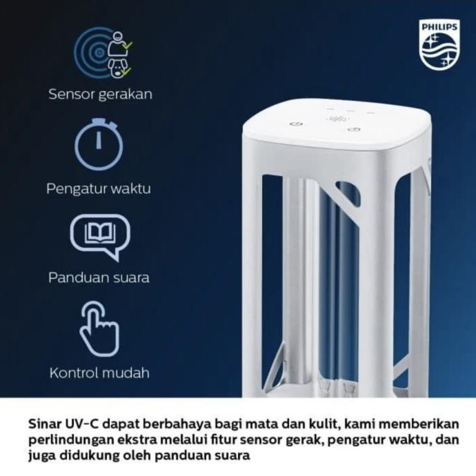 Jual Philips Uvc Disinfection Desk Lamp 24W - Lampu Desinfeksi Virus Star | Shopee Indonesia