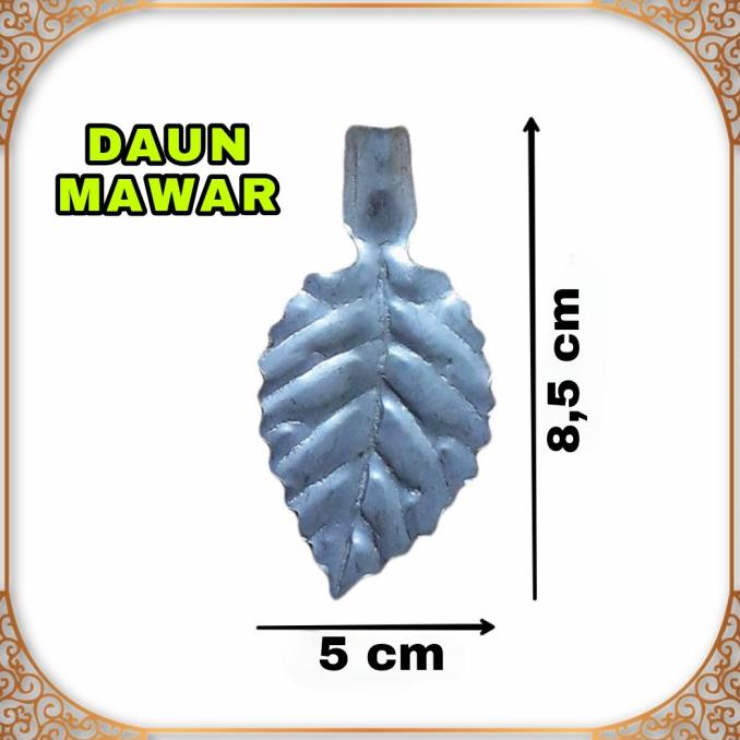 Jual Best!! Daun Mawar Besi Ornamen Besi Ukuran Besar | Shopee Indonesia