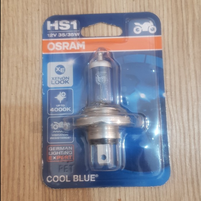 Jual Bohlam Lampu Motor Depan Utama Cool Blue Putih Hs1 H4 Osram 12V 35W | Shopee Indonesia