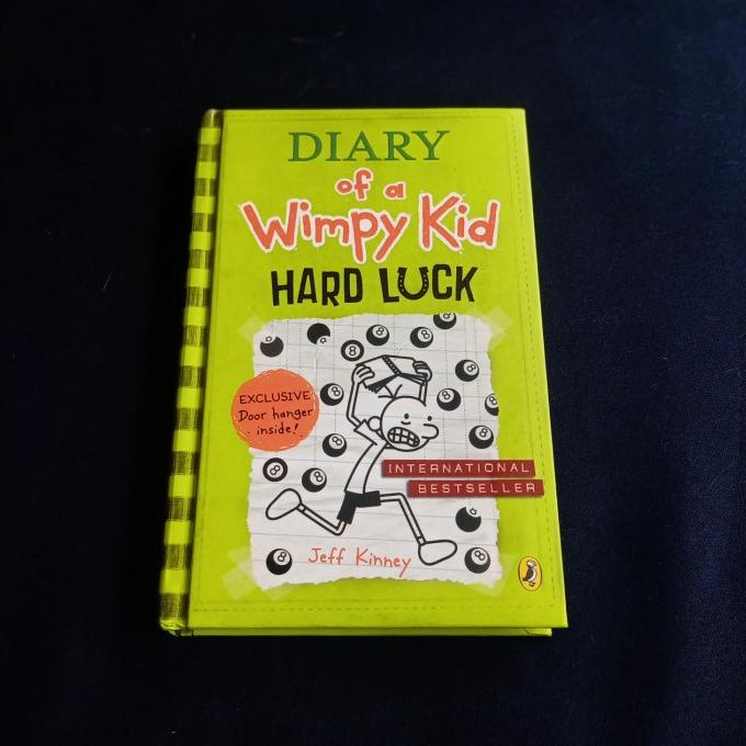 Jual (abat) buku diary of a wimpy kid hard luck jeff kinney | Shopee ...