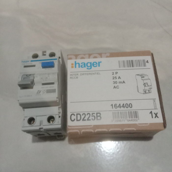 Jual [New] Rccb Hager 2P 25A 30Ma Ac Terbaru | Shopee Indonesia
