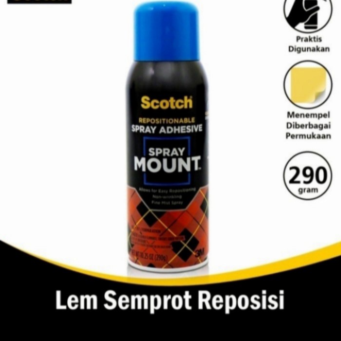 Jual [Ori] Lem Semprot 3M Spray Mount 6065 Lem Kertas Limited | Shopee ...