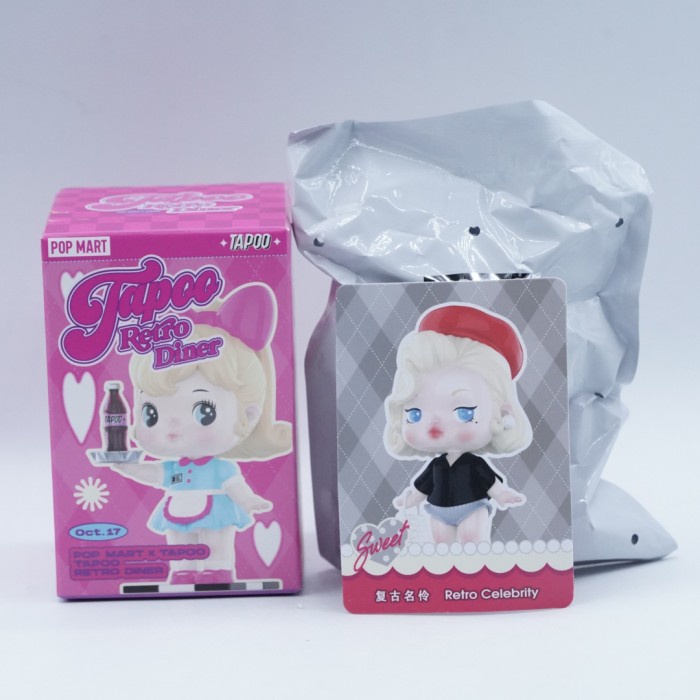 Jual COD Pop Mart Tapoo Retro Dinner Retro Celebrity Open Confirm Box ...