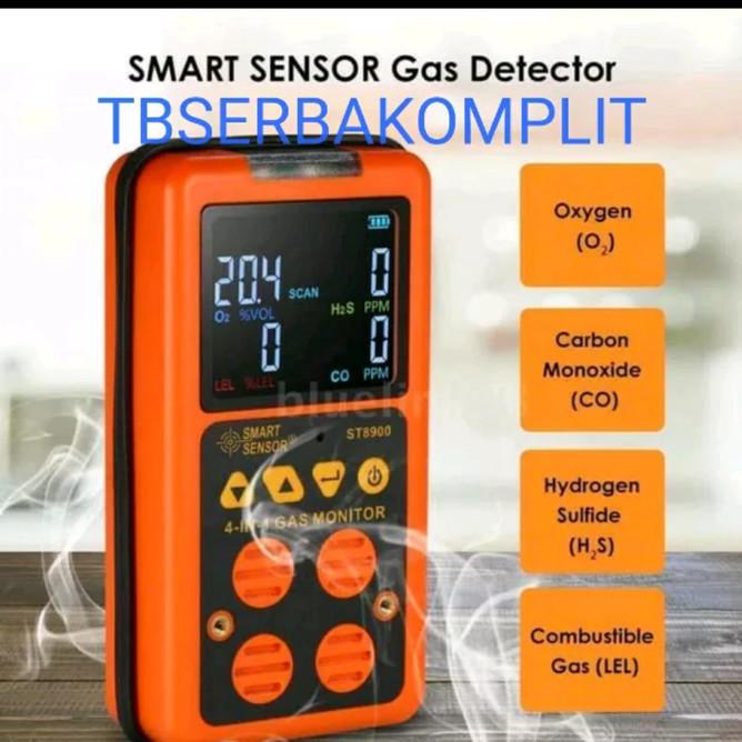 Jual Smart Sensor St-8900 4In1 Multi Gas Detector St8900 Gases Oxygen O2 Ca | Shopee Indonesia