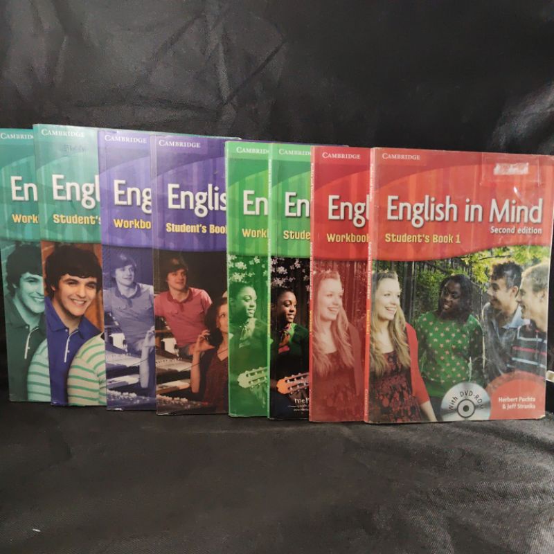 Jual Buku English In Mind 1,2,3,4, Students Book, Workbook, Cambridge ...