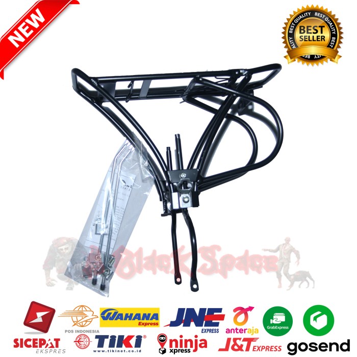 Jual Rak Bagasi Belakang Cakram Sepeda Disk Brake Rak Pannier Alloy ...