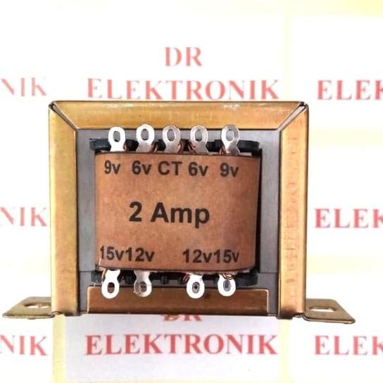 Jual Update Travo Trafo 2a 2Amp 2amp ampere amper CT bagus Tronic Oki ...