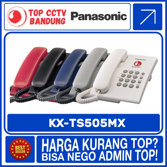 Jual Telepon Rumah Panasonic Kx-Ts505Mx | Shopee Indonesia