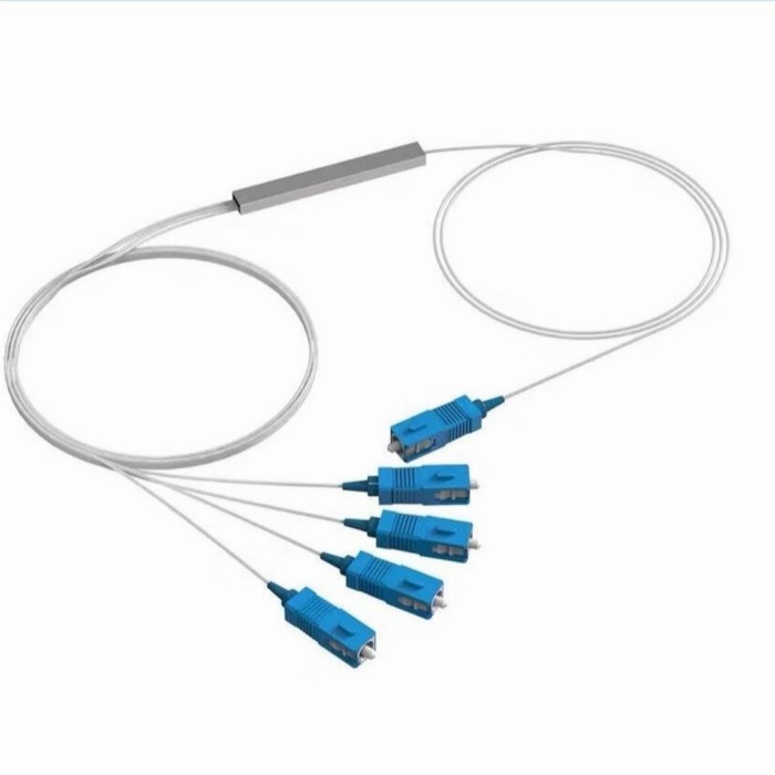 Jual Fiber Optik/Fo Passive Splitter/Plc Spliter Micro 1:2 1:4 Sc Upc ...