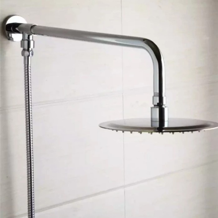 Jual Ori Wall Shower Bulat Stainless Tanpa Bobok/Shower Head Bulat 10 ...