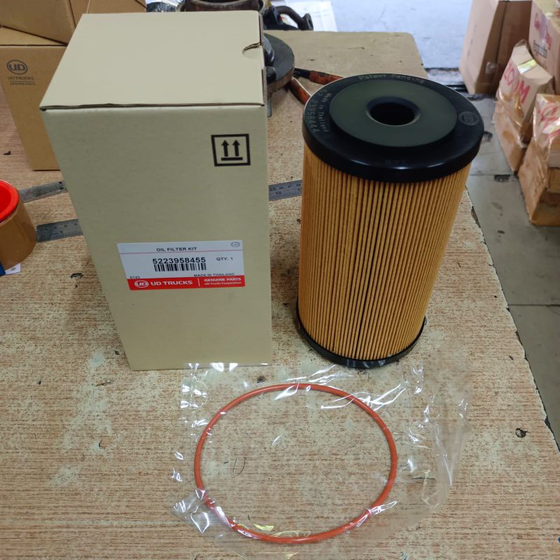 Jual OIL FILTER UD TRUCK NISSAN QUESTER 5223958455/15204-9Z00C/52234 ...
