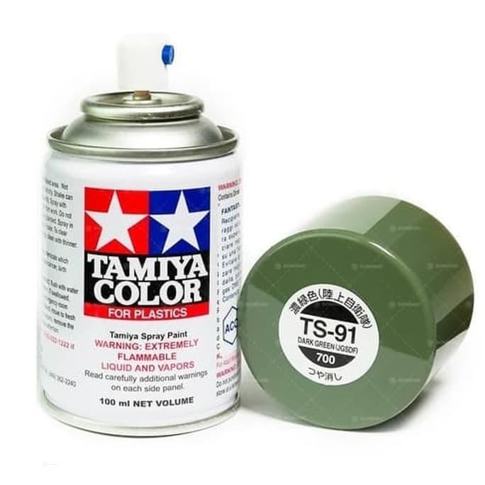 Jual TAMIYA TS-91 DARK GREEN (JGSDF) SPRAY PAINT #TS-91 TAMIYA TS-91 ...
