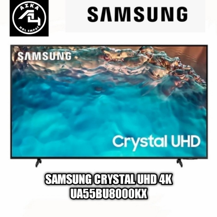 Jual New Samsung Crystal Uhd 4K Ua55Bu8000 55 Inch Smarr Tv Tizen New 2022 Diskon | Shopee Indonesia