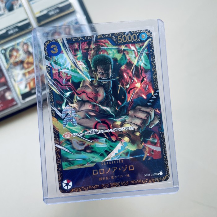 Jual Termurah One Piece Zoro Op01-025 Flagship Battle 2023 Promo Cards Limited | Shopee Indonesia