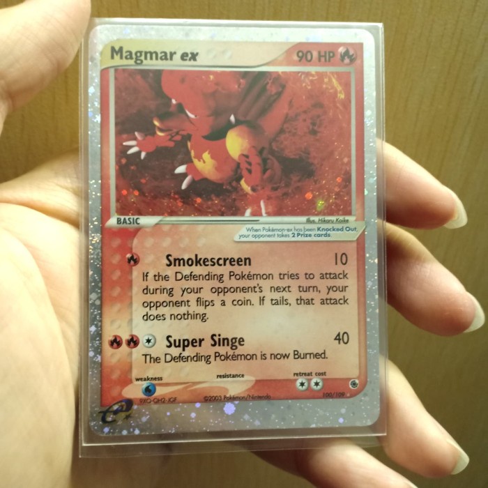 Jual Termurah Kartu Pokemon - Magmar Ex Diskon | Shopee Indonesia