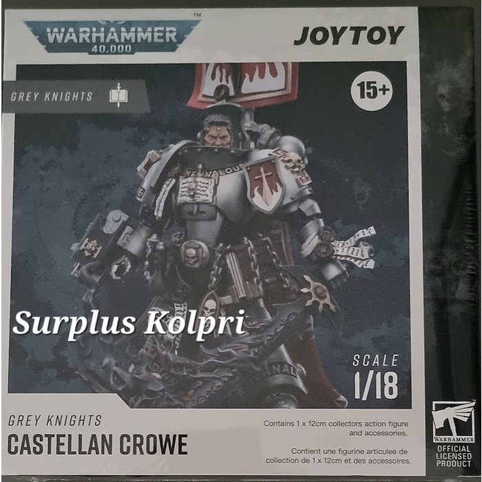 Jual Baru Joytoy Warhammer 40K Grey Knights Knight Castellan Garran ...