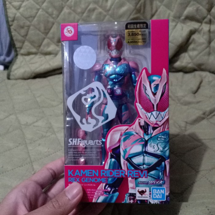 Jual Baru Shf Kamen Rider Revice Revi Rex Genome Gnome Vicestamp Not ...