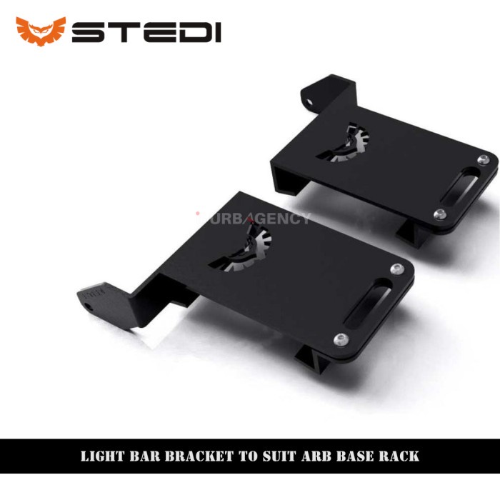 Jual [Original] Stedi Light Bar Bracket To Suit Arb Base Rack ...