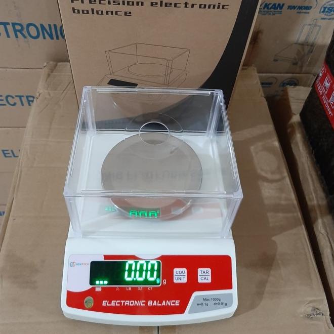 Jual Timbangan Laboratorium Newtech Nt-A 1000G / 0,01G + Sertifikat Tera | Shopee Indonesia