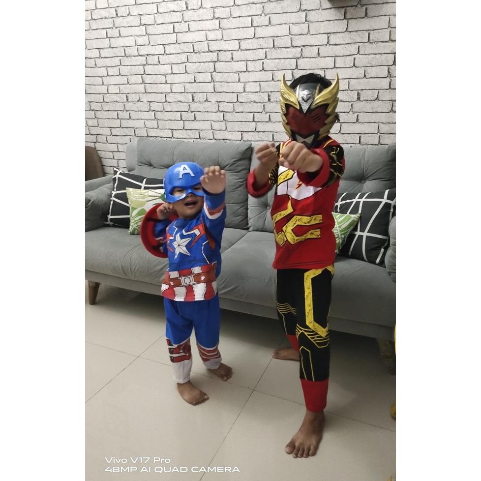 Jual Model Baru BAJU KOSTUM BIMA X ANAK | KOSTUM SUPERHERO BIMA X ...